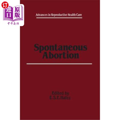 海外直订医药图书Spontaneous Abortion 自然流产