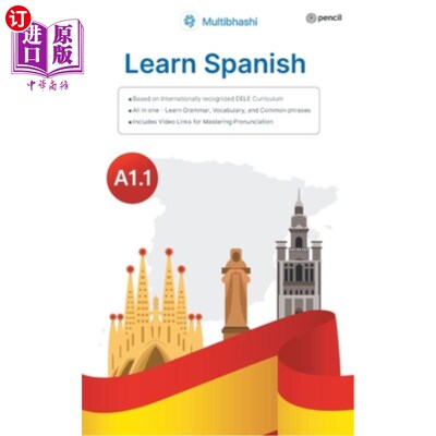 海外直订Spanish Basics: Prepare for DELE A1.1 西班牙语基础：准备DELE A1.1