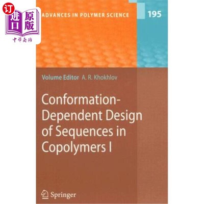 海外直订Conformation-Dependent Design of Sequences in Copolymers I 共聚物构象相关序列设计ⅰ