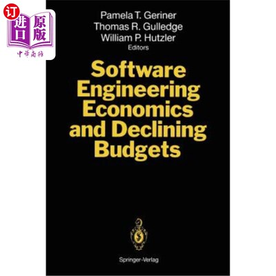 海外直订Software Engineering Economics and Declining Budgets 软件工程经济学与预算下降