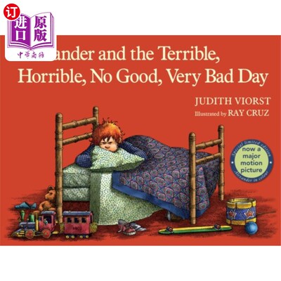 海外直订Alexander and the terrible, horrible, no good, v... 亚历山大和可怕的，可怕的，不好的，非常糟糕的一天