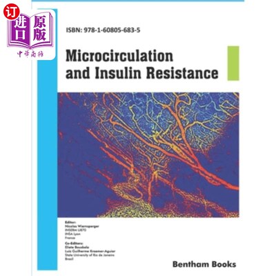 海外直订医药图书Microcirculation and Insulin Resistance 微循环与胰岛素抵抗