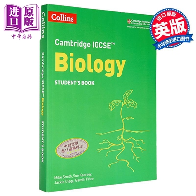 Collins Cambridge IGCSE Biology Students Book 柯林斯剑桥IGCSE生物学学生书 英文原版 剑桥大学生物【中商原版】