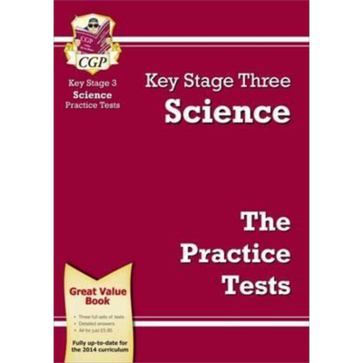 CGP KS3 Science Practice Tests CGP KS3 科学实践测试 英文原版教材【中商原版】