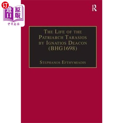 海外直订Life of the Patriarch Tarasios by Ignatios Deaco... 《大牧首塔拉西奥斯的生平》伊格纳修斯·迪肯著(BHG1698)
