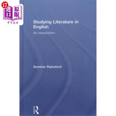 海外直订Studying Literature in English: An Introduction 英语文学学习导论