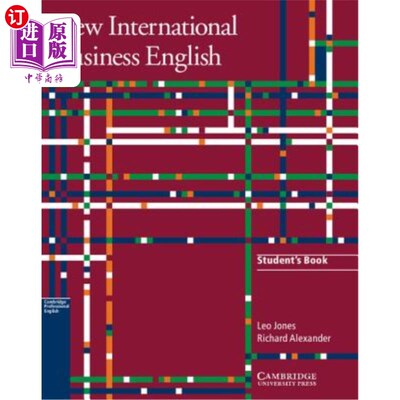 海外直订New International Business English, Student's Book: Communication Skills in Engl 新国际商务英语，学生用书：