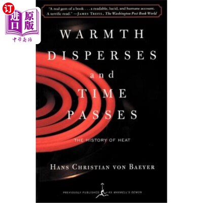 海外直订Warmth Disperses and Time Passes: The History of Heat 温暖散去时光流逝：热的历史