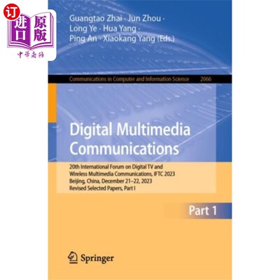 海外直订Digital Multimedia Communications 数字多媒体通信