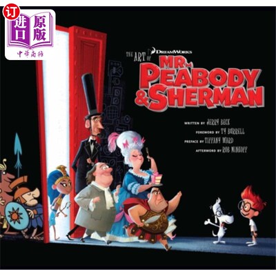 海外直订Art of Mr. Peabody & Sherman 皮博迪和谢尔曼先生的作品