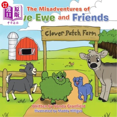 海外直订The Misadventures of Olive Ewe and Friends Olive Ewe和朋友们的不幸遭遇