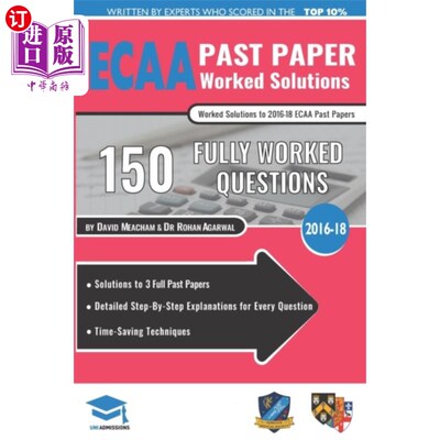 海外直订ECAA Past Paper Worked Solutions