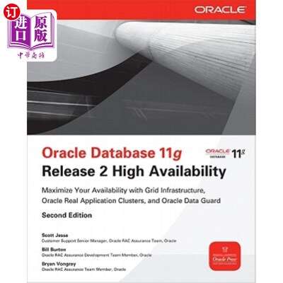 海外直订Oracle Database 11g Release 2 High Availability: Maximize Your Availability with Oracle Dat
