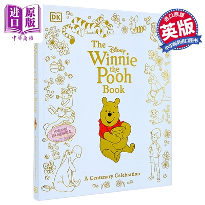 DK小熊维尼之书 The Winnie the Pooh Book 英文原版 DK 青少年图画小说 展现小熊维尼故事各方面【中商原版】
