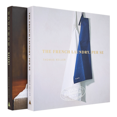 米其林三星主厨 2本套装 英文原版 Thomas Keller 烘焙食谱 + 烹饪书 Bouchon Bakery French Laundry【中商原版】