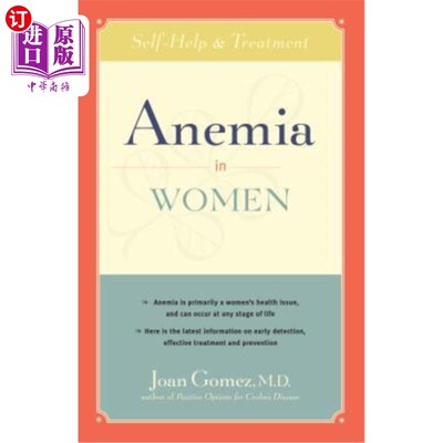 海外直订医药图书Anemia in Women: Self-Help and Treatment 女性贫血：自救与治疗