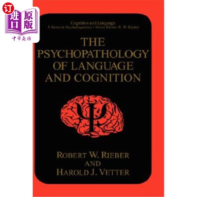 海外直订医药图书The Psychopathology of Language and Cognition 语言与认知的心理病理学