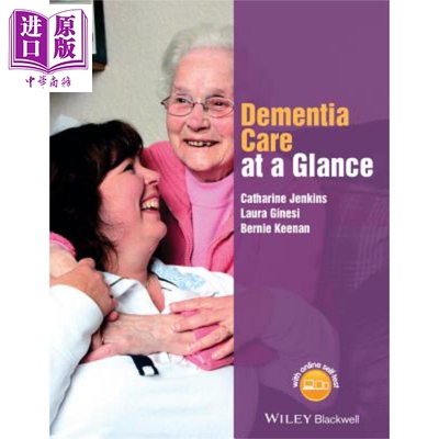 现货 痴呆护理一览 Dementia Care At A Glance 英文原版 Catharine Jenkins【中商原版】Wiley