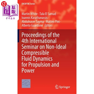 海外直订Proceedings of the 4th International Seminar on ... 第四届推进与动力非理想可压缩流体动力学国际研讨会论文集