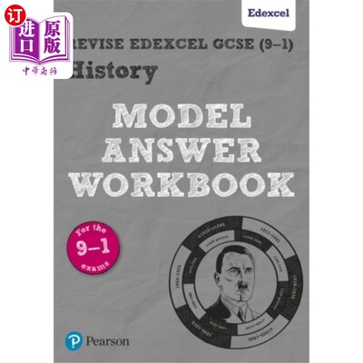 海外直订Pearson REVISE Edexcel GCSE History Model Answer... Pearson revision Edexcel GCSE历史模型答案练习册-