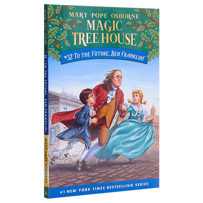 Magic Tree House 32 To the Future Ben Franklin 神奇树屋第一季32 儿童初级章节书故事小说 英文原版小初文学【中商原版】