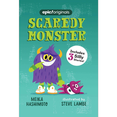 桥梁漫画：胆小的怪物英文原版