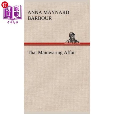 海外直订That Mainwaring Affair 那件重要的事