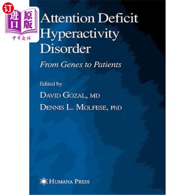 海外直订Attention Deficit Hyperactivity Disorder: From Genes to Patients 注意缺陷多动障碍:从基因到患者