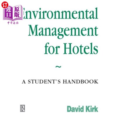 海外直订Environmental Management for Hotels 酒店环境管理