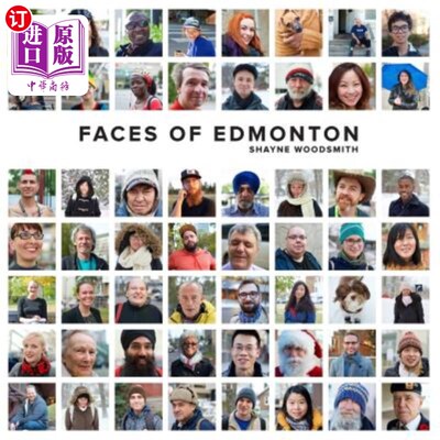 海外直订Faces of Edmonton 埃德蒙顿的面孔