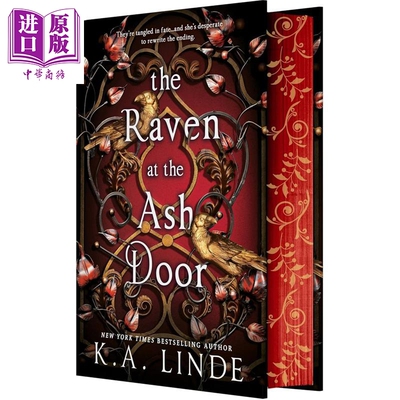 预售 橡树与冬青 灰烬门前的渡鸦  刷边 The Raven at the Ash Door 英文原版 K A Linde 奇幻 流行小说【中商原版】