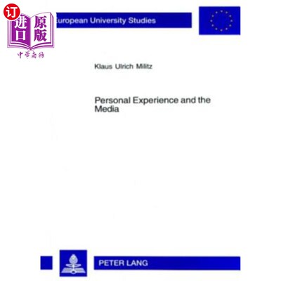 海外直订Personal Experience and the Media: Media Interplay in Rainer Werner Fassbinder's 个人经验与媒体:法斯宾德戏