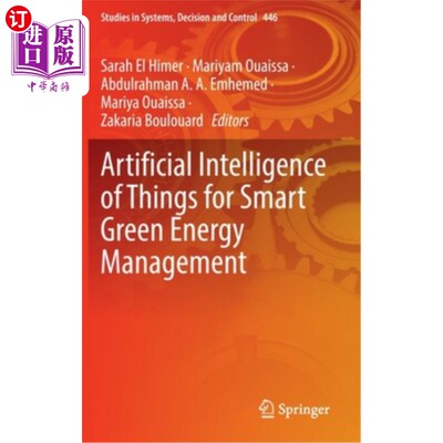 海外直订Artificial Intelligence of Things for Smart Green Energy Management 智能绿色能源管理的物联网人工智能