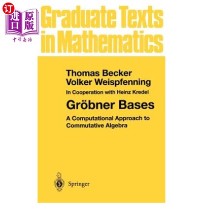 海外直订Gr?bner Bases: A Computational Approach to Commutative Algebra Gr_bner基：交换代数的计算方法