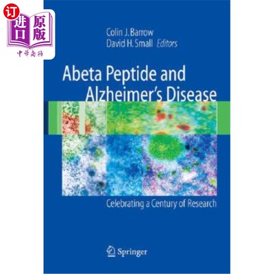海外直订医药图书Abeta Peptide and Alzheimer's Disease: Celebrating a Century of Research 阿贝塔肽与阿尔茨海默病：庆