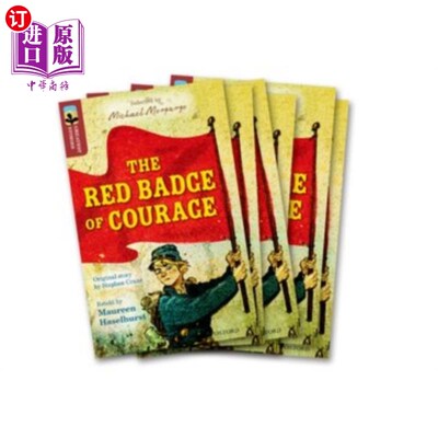 海外直订Oxford Reading Tree TreeTops Greatest Stories: O... 牛津阅读树树顶最伟大的故事:牛津15级:红色勇气徽章包6