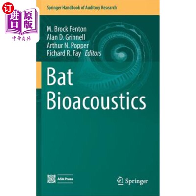 海外直订医药图书Bat Bioacoustics 蝙蝠生物声学