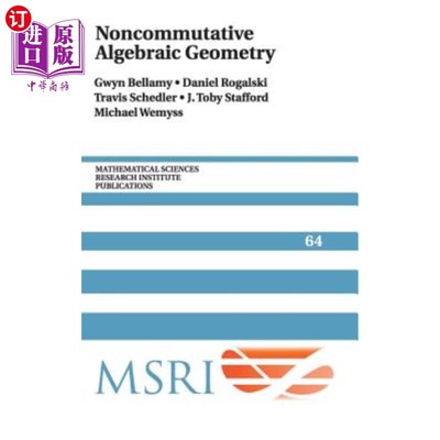 海外直订Noncommutative Algebraic Geometry 非交换代数几何