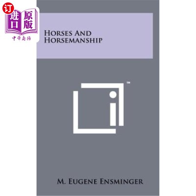 海外直订Horses and Horsemanship 马和马术