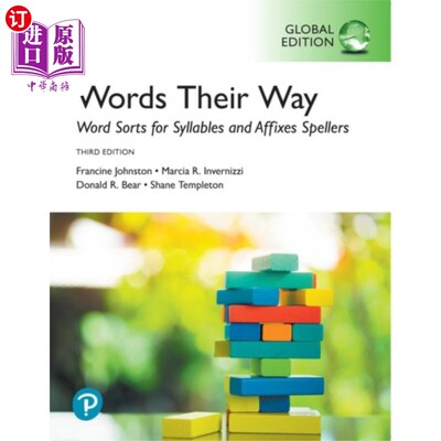 海外直订Words Their Way: Word Sorts for Syllables and Af... 单词的方式:单词分类为音节和词缀拼写，全球版