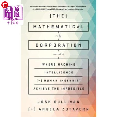 海外直订The Mathematical Corporation: Where Machine Intelligence and Human Ingenuity Ach 数学公司:机器智能和人类智