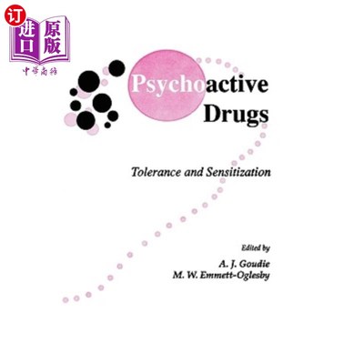 海外直订医药图书Psychoactive Drugs: Tolerance and Sensitization 精神活性药物：耐受性和致敏性
