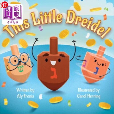 海外直订This Little Dreidel 这个小德雷德尔