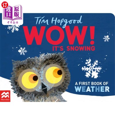 海外直订WOW! It's Snowing 哇!下雪了