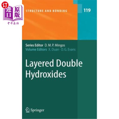 海外直订Layered Double Hydroxides 层状复合金属氢氧化物