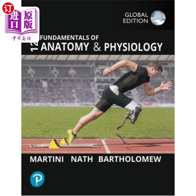 海外直订医药图书Fundamentals of Anatomy and Physiology, Global E... 解剖学和生理学基础，全球版+掌握A P与Pearson eTe