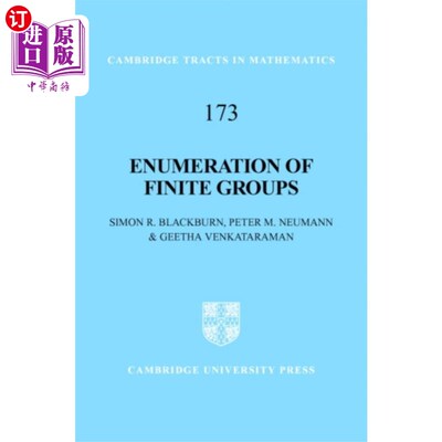 海外直订Enumeration of Finite Groups 有限群的计数