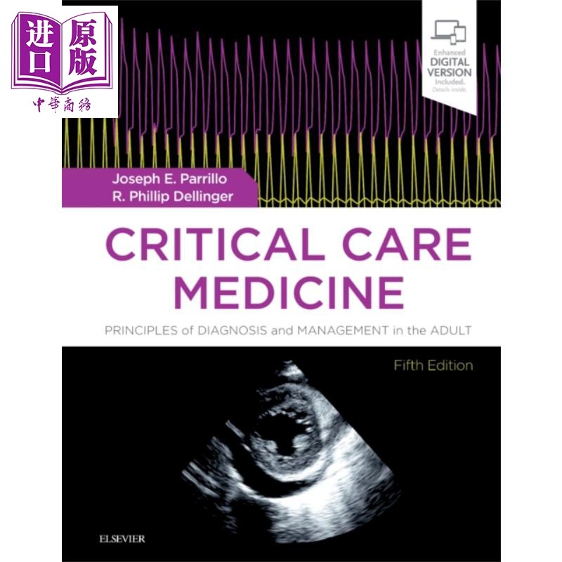 现货重症监护医学第5版英文原版 Critical Care Medicine Joseph E Parrillo R Phillip ...