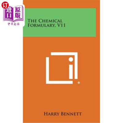海外直订The Chemical Formulary, V11 化学配方，V11