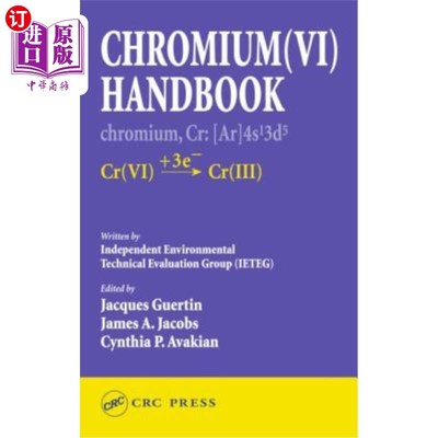 海外直订Chromium(vi) Handbook 铬(vi)手册